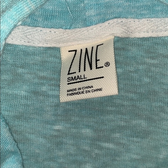 Zine Clothing | Tops | Light Zip Hoodie | Poshmark